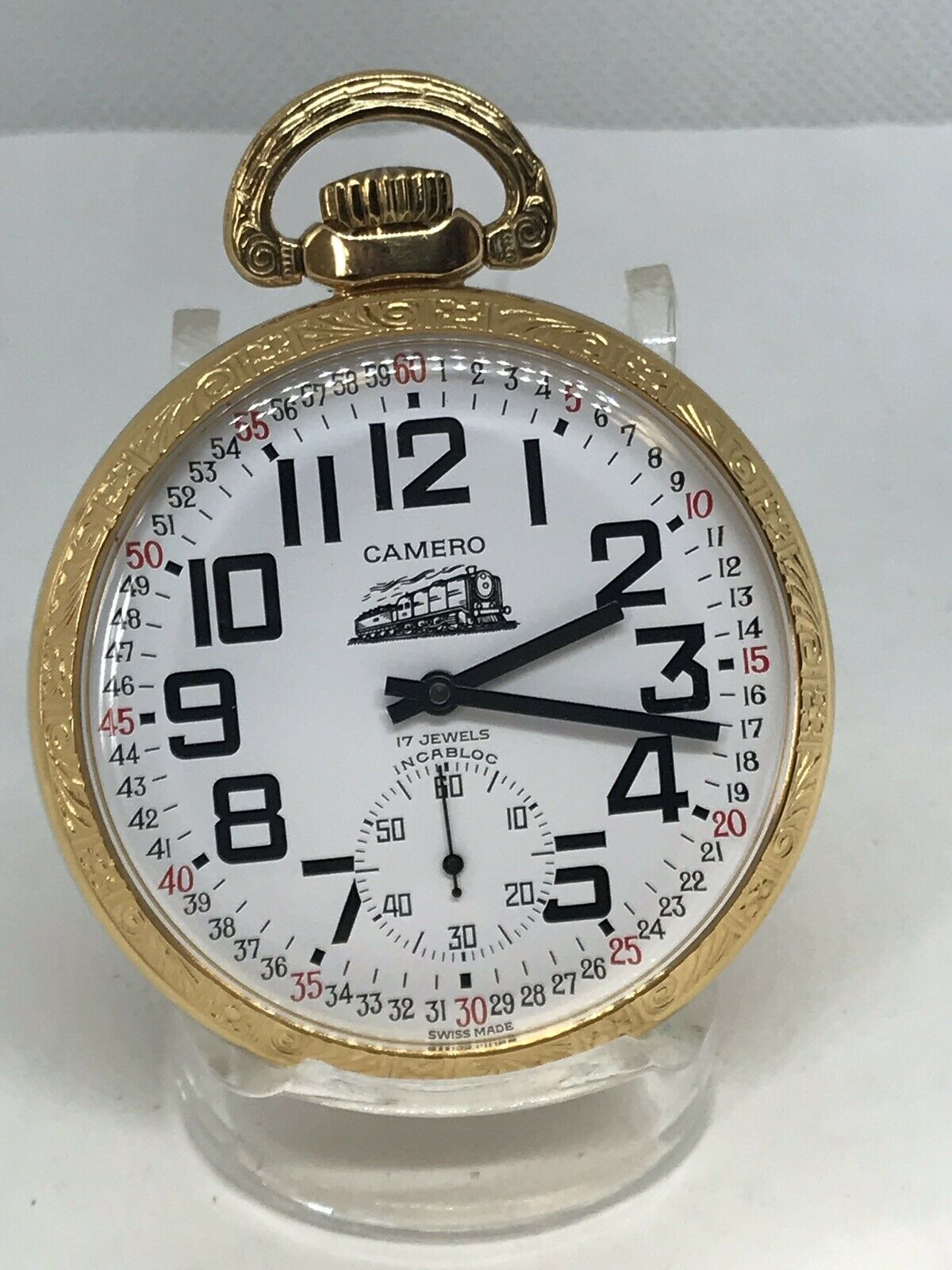 Camero Incabloc 17J ETA-6469 Swiss - Clocktiques