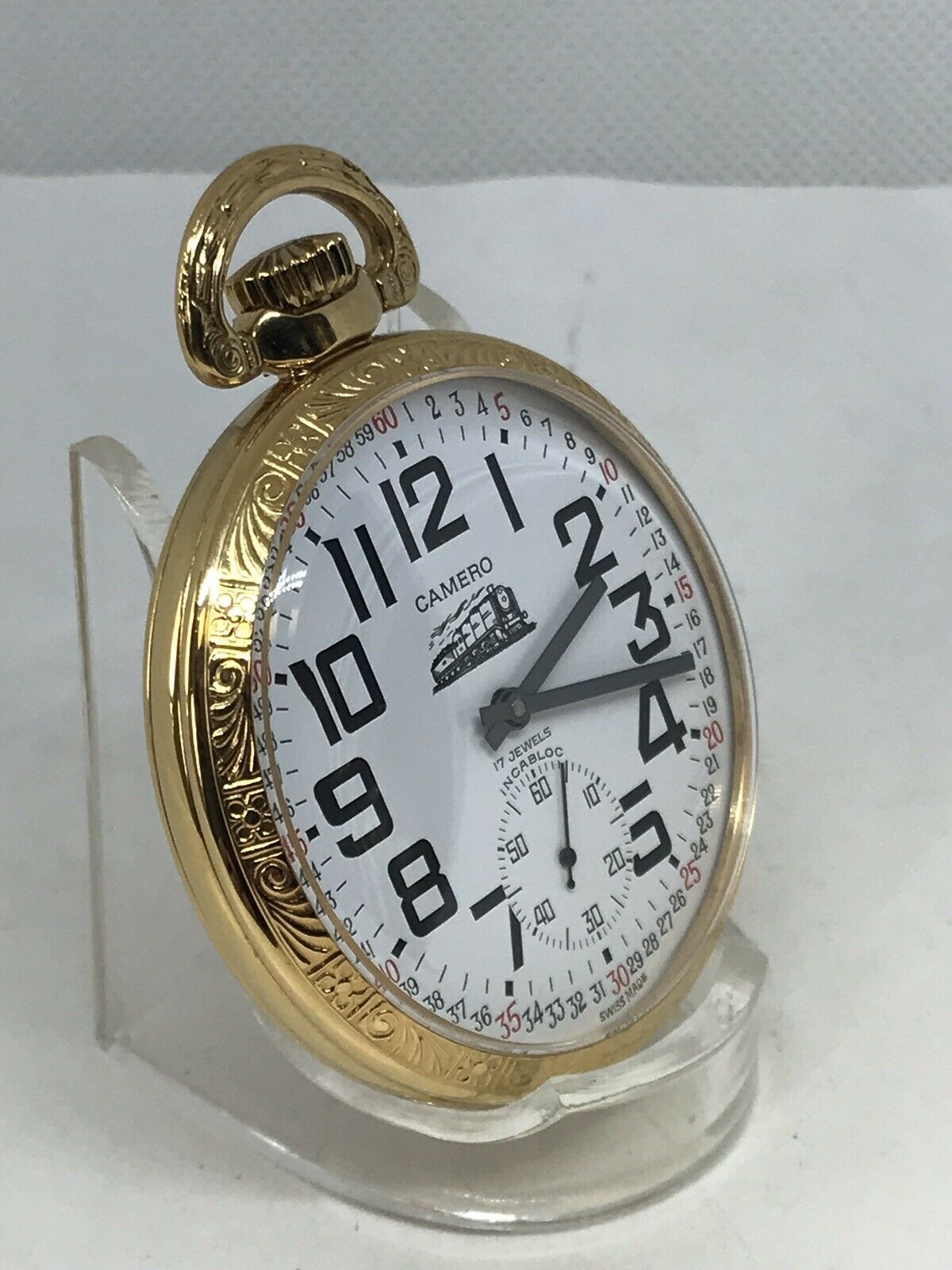 Camero Incabloc 17J ETA-6469 Swiss - Clocktiques