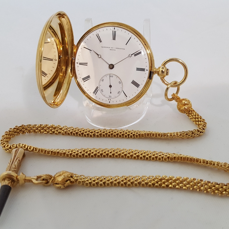 Gold Pocket Watch - Clocktiques